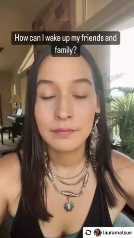 How can I wake up my Family and Friends?