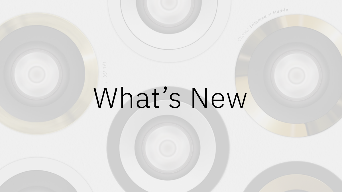 What's New - Luminii