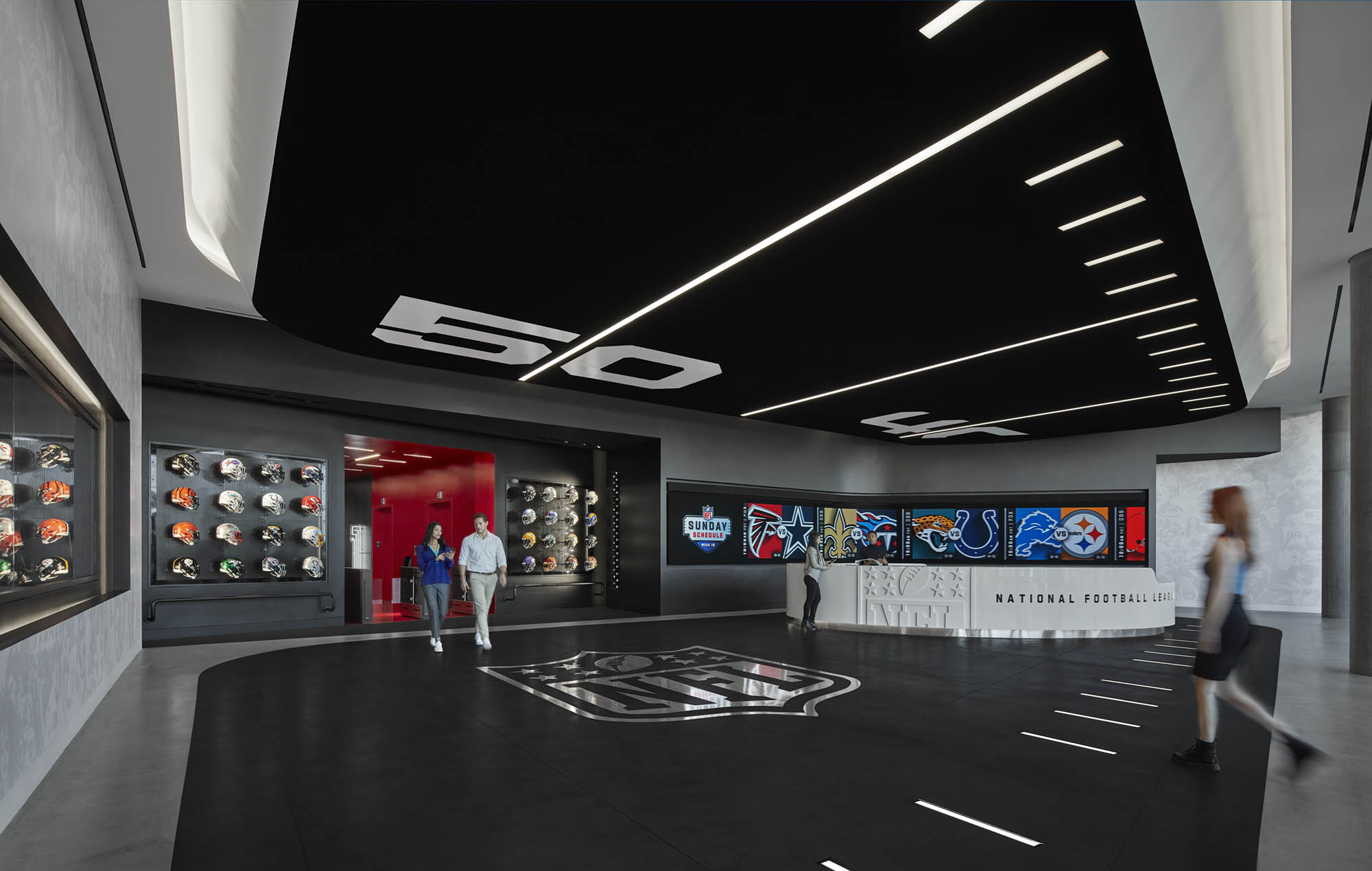 Spaces: NFL Los Angeles Building - Luminii