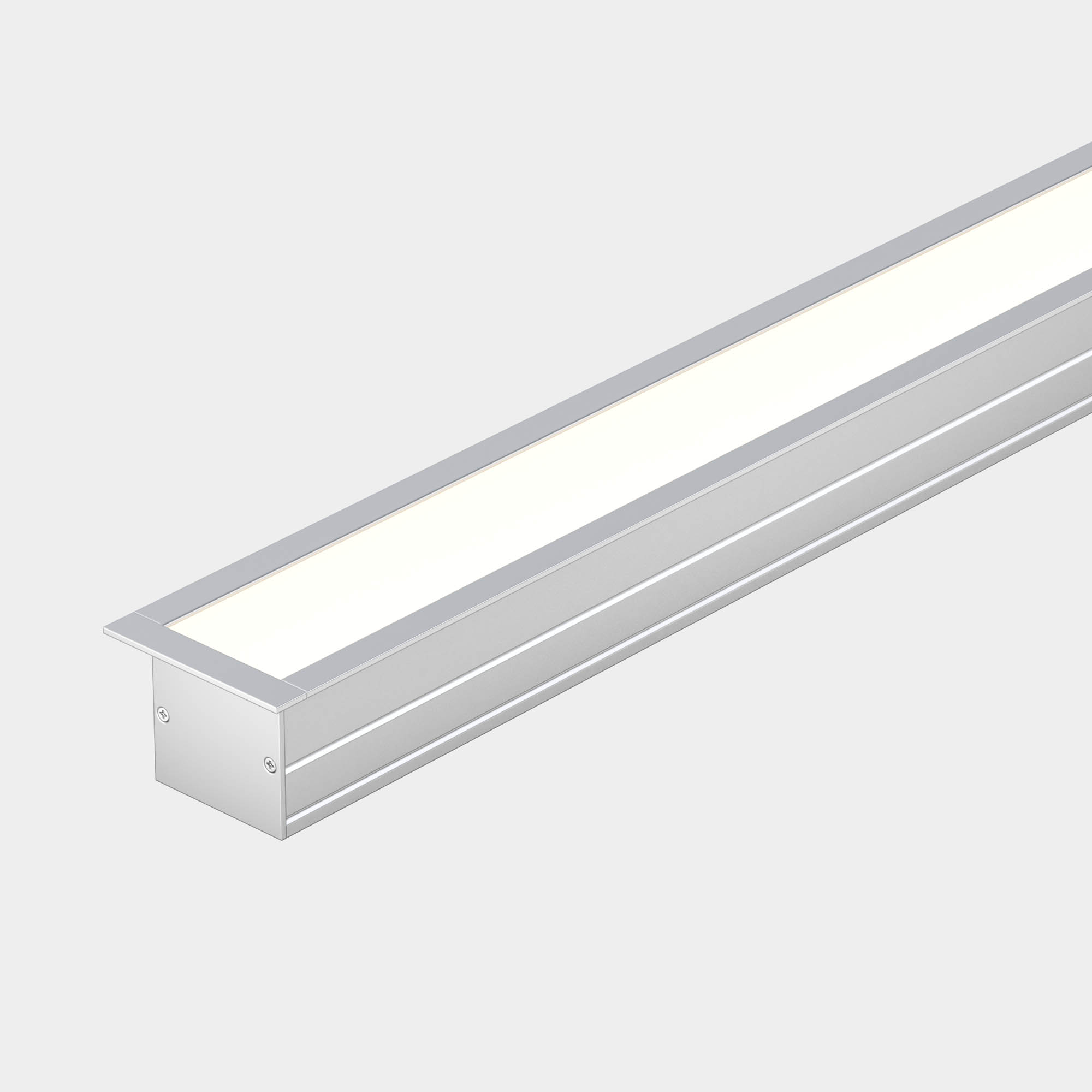 Kilo Recessed - Static White LED Strip