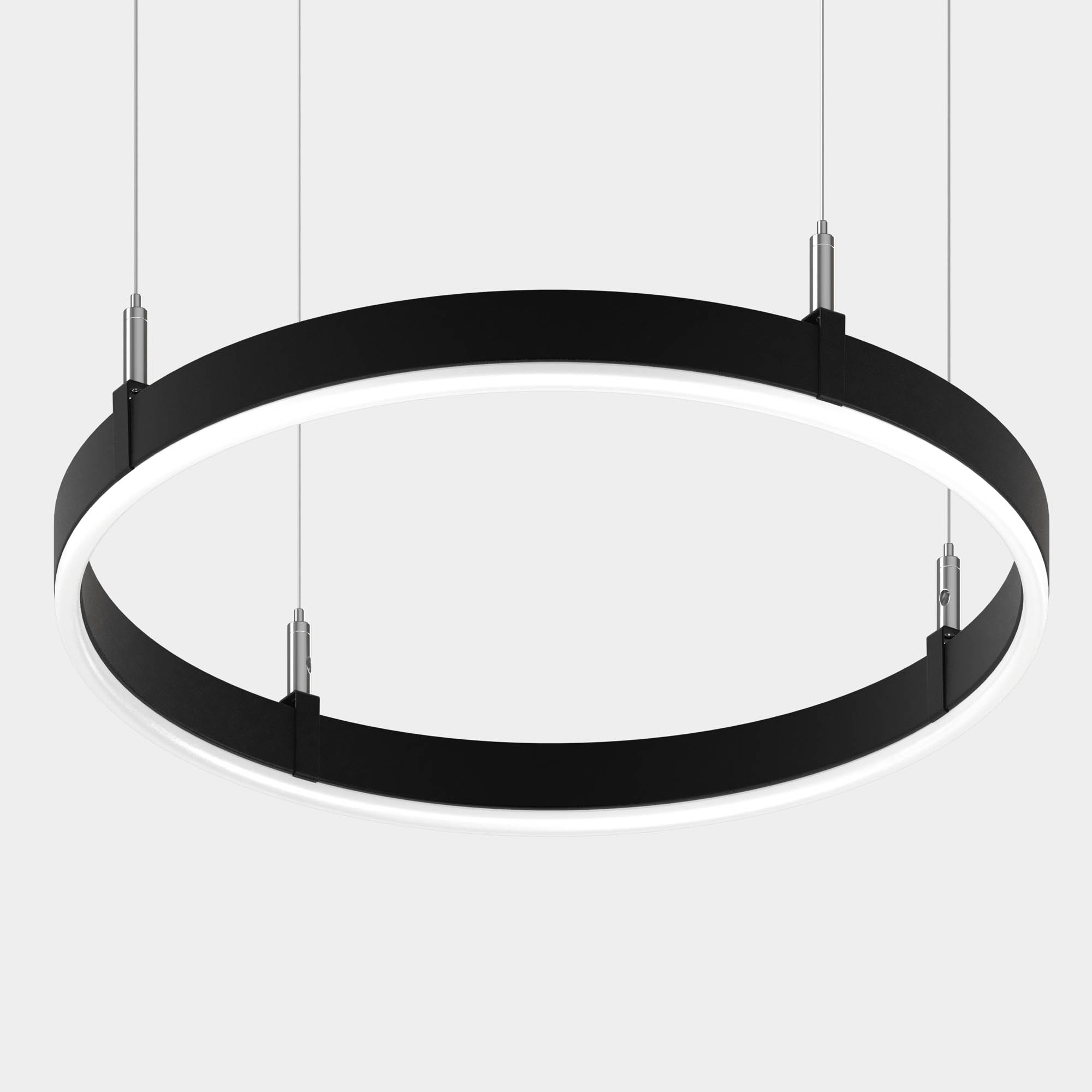 Plexineon Rings Suspended Static Color LED Strip