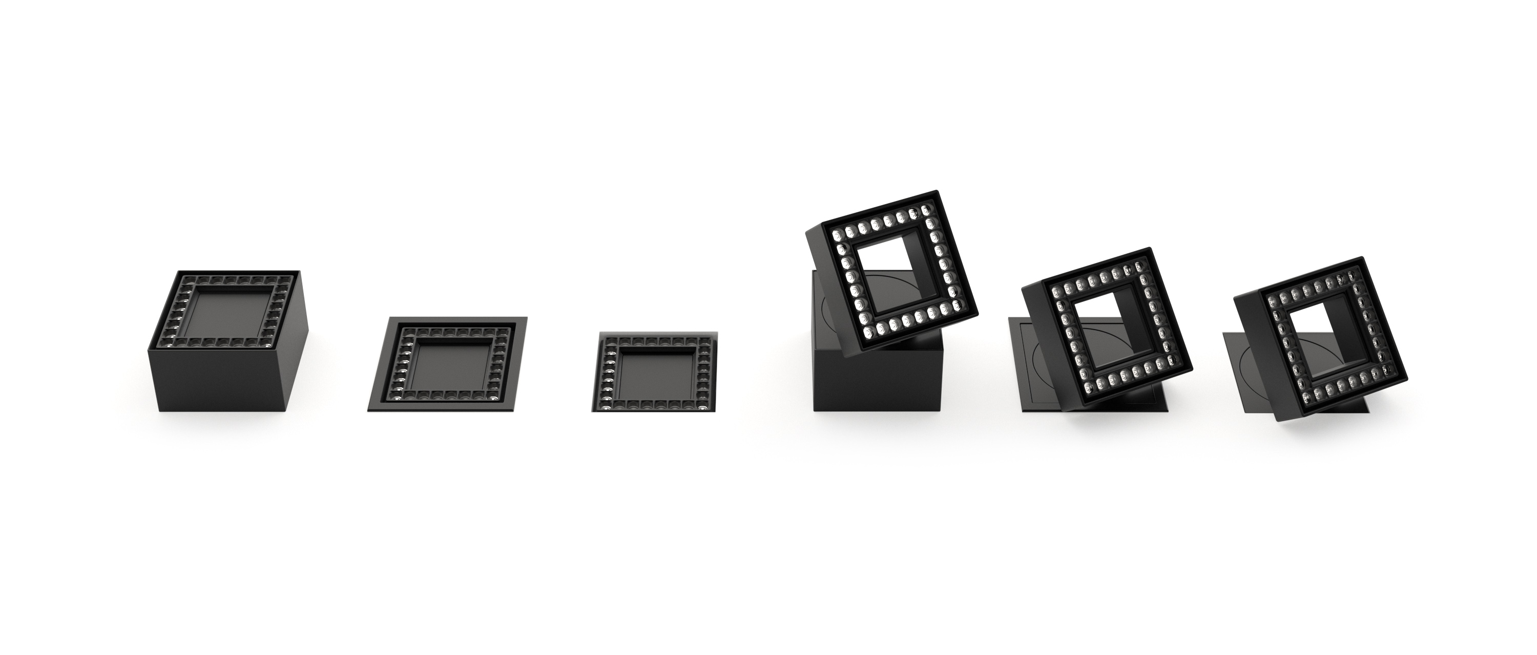 Luminii® Expands STENOS® Family: All-New STENOS Square™ Micro-Optic Downlights - Luminii