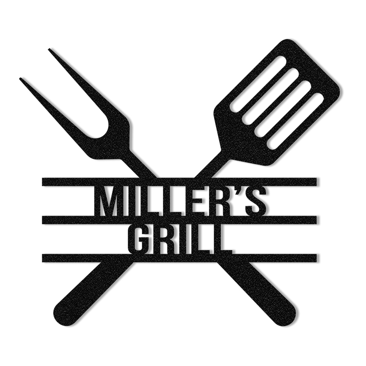 Personalized Family Name Bar Grill Metal Sign, Custom Outdoor Bbq ...