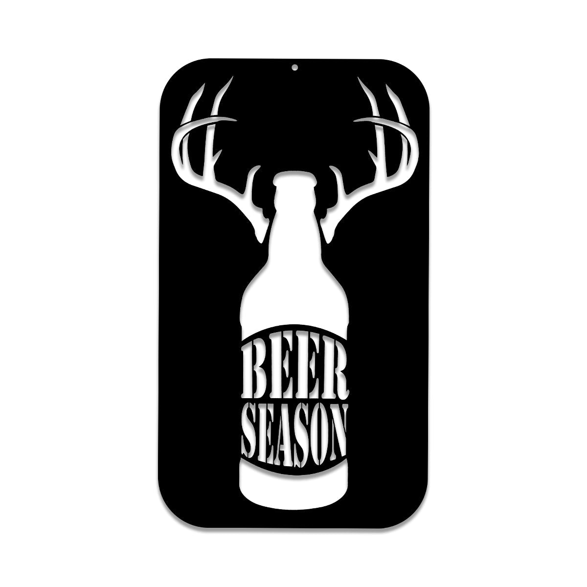 Deer Hunting Beer Season Metal Bar Sign, Tap Wall Decoration, Gift For ...