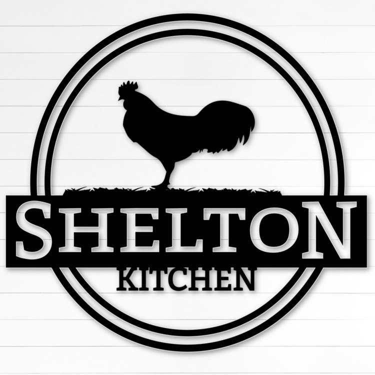 Rooster Heirloom Metal Sign, Custom Text Metal Sign, Art, Wall Decor ...