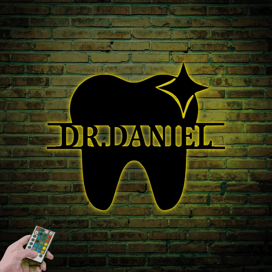 Dentist Office Led Lights, Wall Decor, Dentist Office Sign, Dentist ...