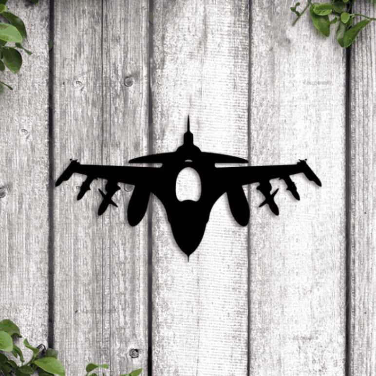 F16 Metal Sign With Led Lights, Military Jet Plane, Fighter Jet Metal ...
