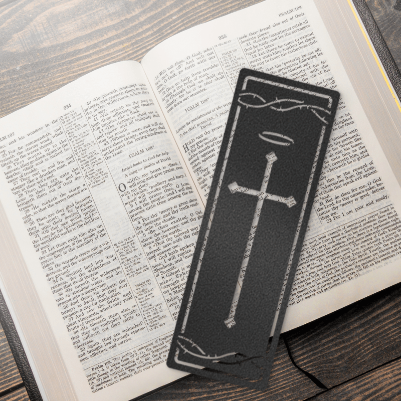 Faith Steel Bookmark Sign Cut Metal, Metal Art Wall Decor, Cut Wall ...