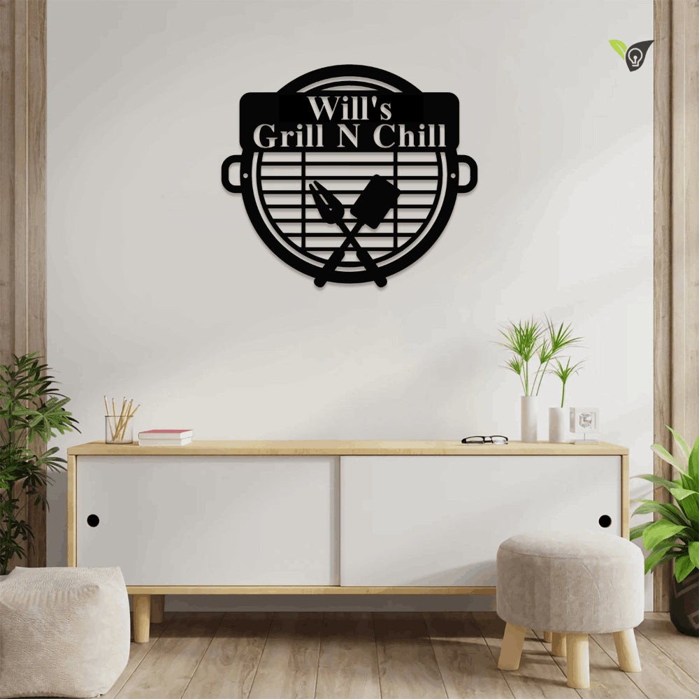 Personalized Metal Bbq Sign, Personalized Grill Sign, Personalized Bbq ...
