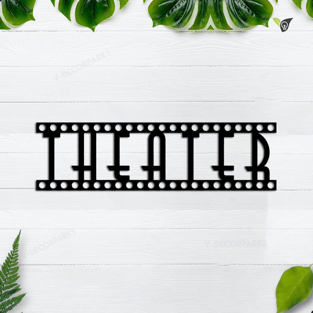 Theater Sign, Home Theater Sign, Movie Theater Decor, Movie Room Decor ...
