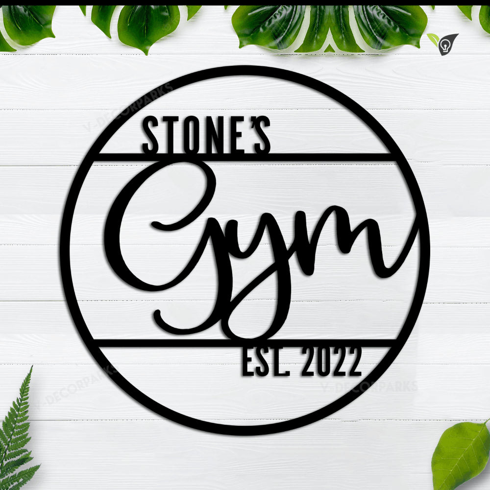 Custom Gym Sign, Custom Home Gym Sign, Personalized Gym Signs, Gifts ...