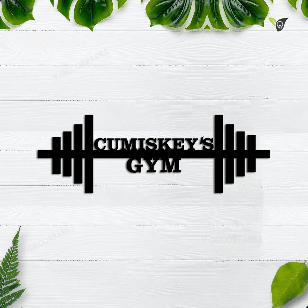 Personalized Gym Sign, Custom Metal Gym Sign, Home Gym Sign, Cross Fit ...