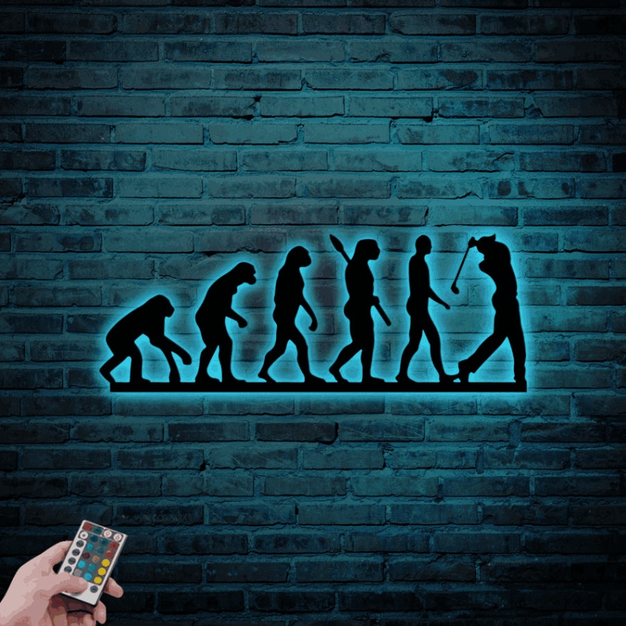 2nd Amendment Sign With Led Lights, Man Cave Metal Wall Decor, Gun Art ...