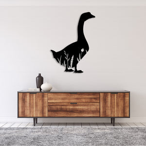 Goose - Metal Wall Art, Home Decor, Cut Metal | Nalaprint