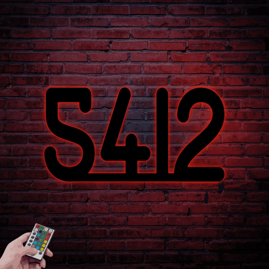 Large House Numbers With Led Lights 10 Inch To 28 Inch Big Address Large House Numbers With Led Lights 10 Inch To 28 Inch Big Address