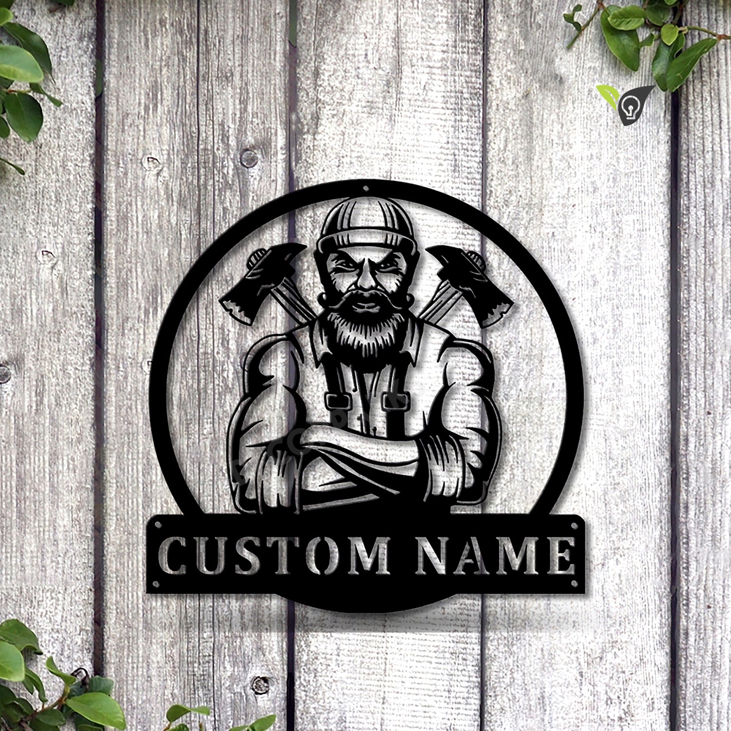 Personalized Woodworker Lumberjack Metal Sign Art, Custom Woodworker ...