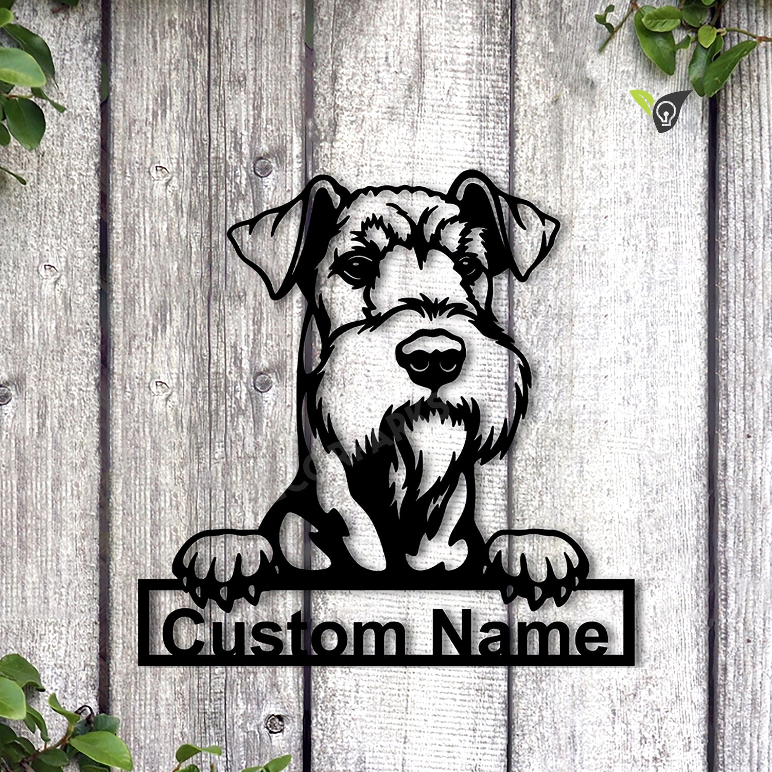 Personalized Airedale Terrier Dog Metal Sign Art, Custom Airedale ...