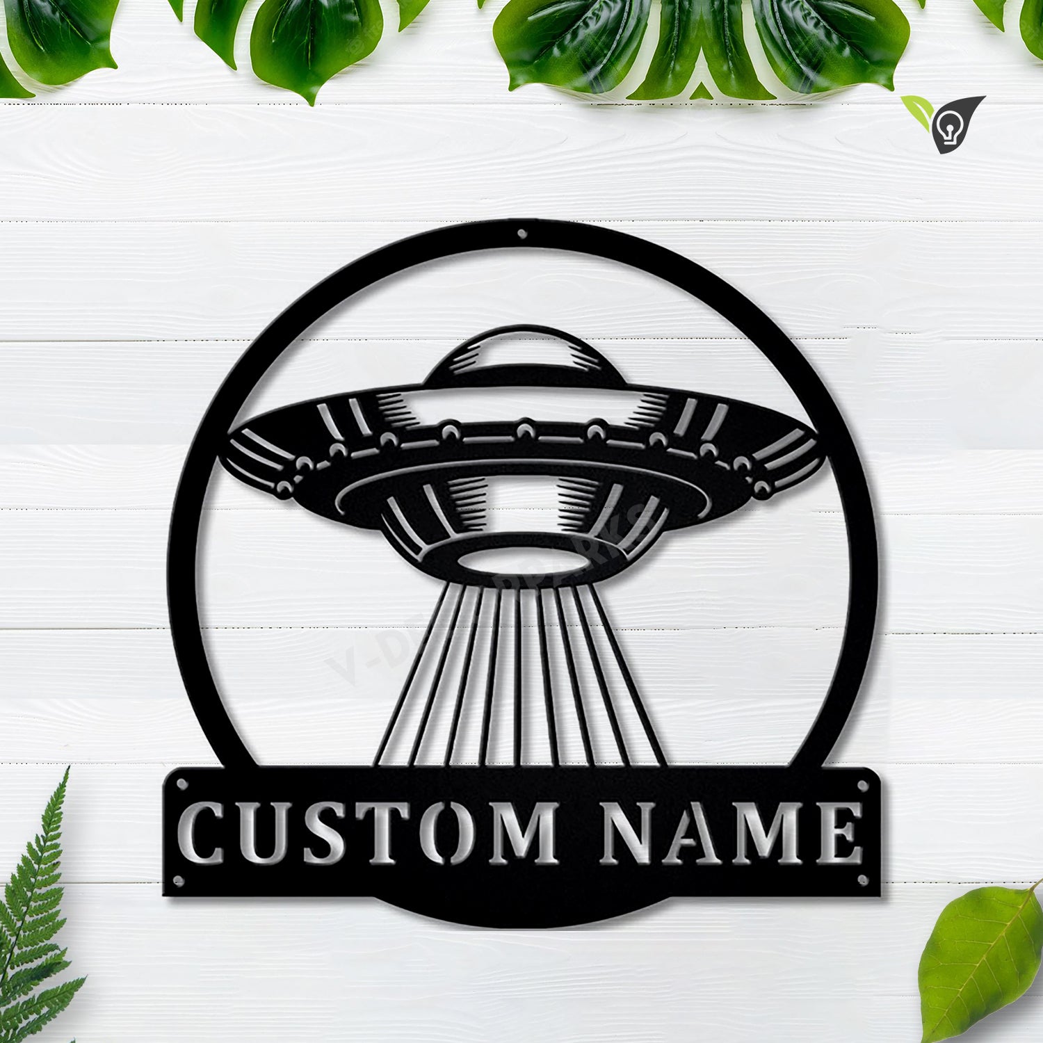 Personalized Ufo Metal Sign Art, Custom Ufo Metal Sign, Ufo Gifts Funny ...
