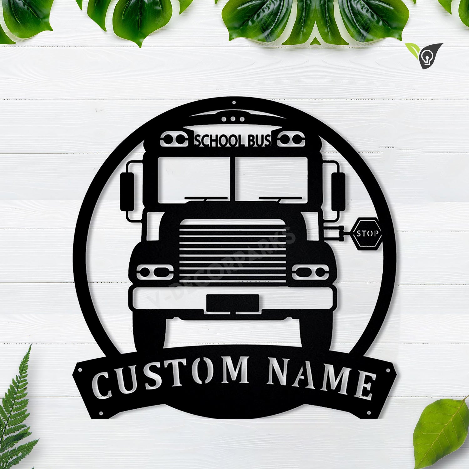Personalized School Bus Driver Metal Sign Art, Custom School Bus Driver ...