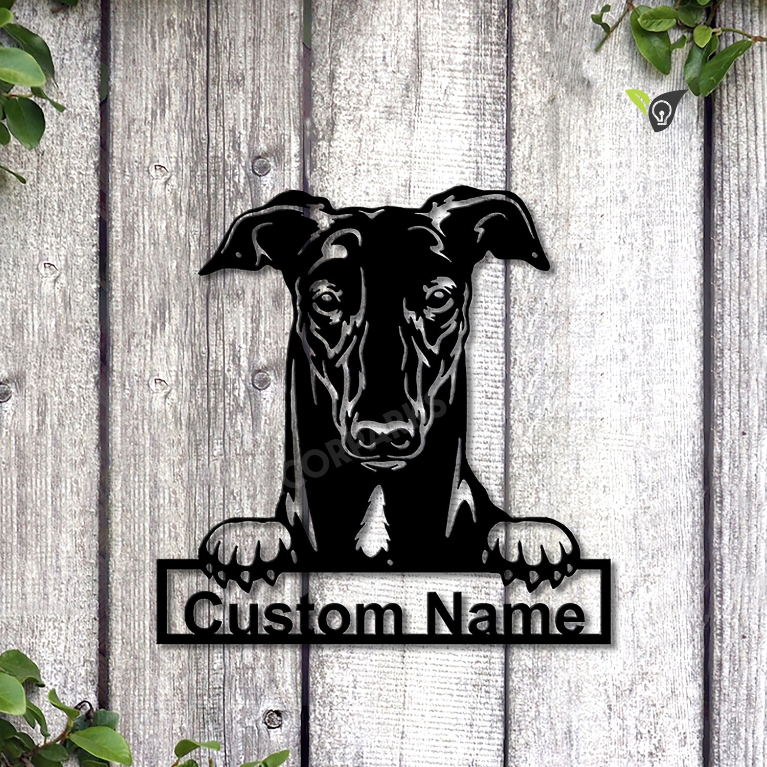 Personalized Australian Hound Dog Metal Sign Art, Custom Australian ...
