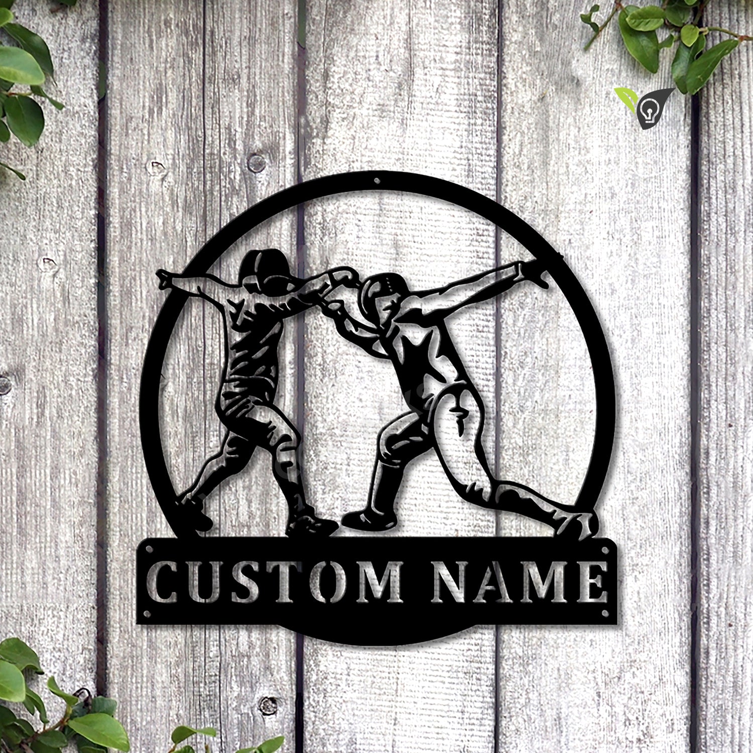Personalized Fencing Sport Monogram Metal Sign Art, Custom Fencing ...