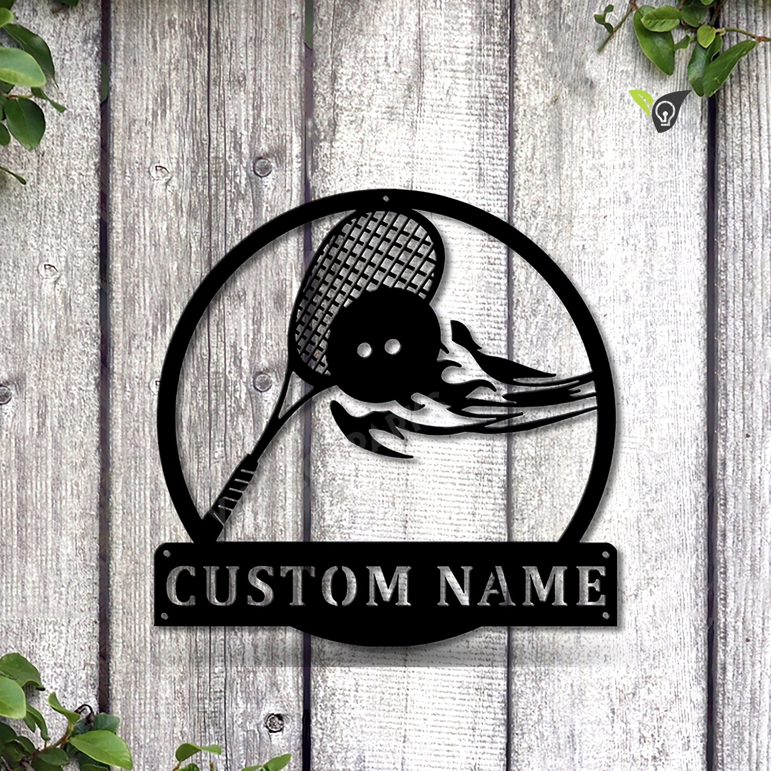 Personalized Squash Sport Monogram Metal Sign Art, Custom Squash Sport ...