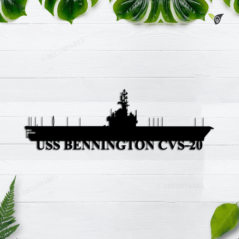 Uss Bennington Cvs-20 Navy Ships Metal Sign, Custom Navy Ship Sign ...