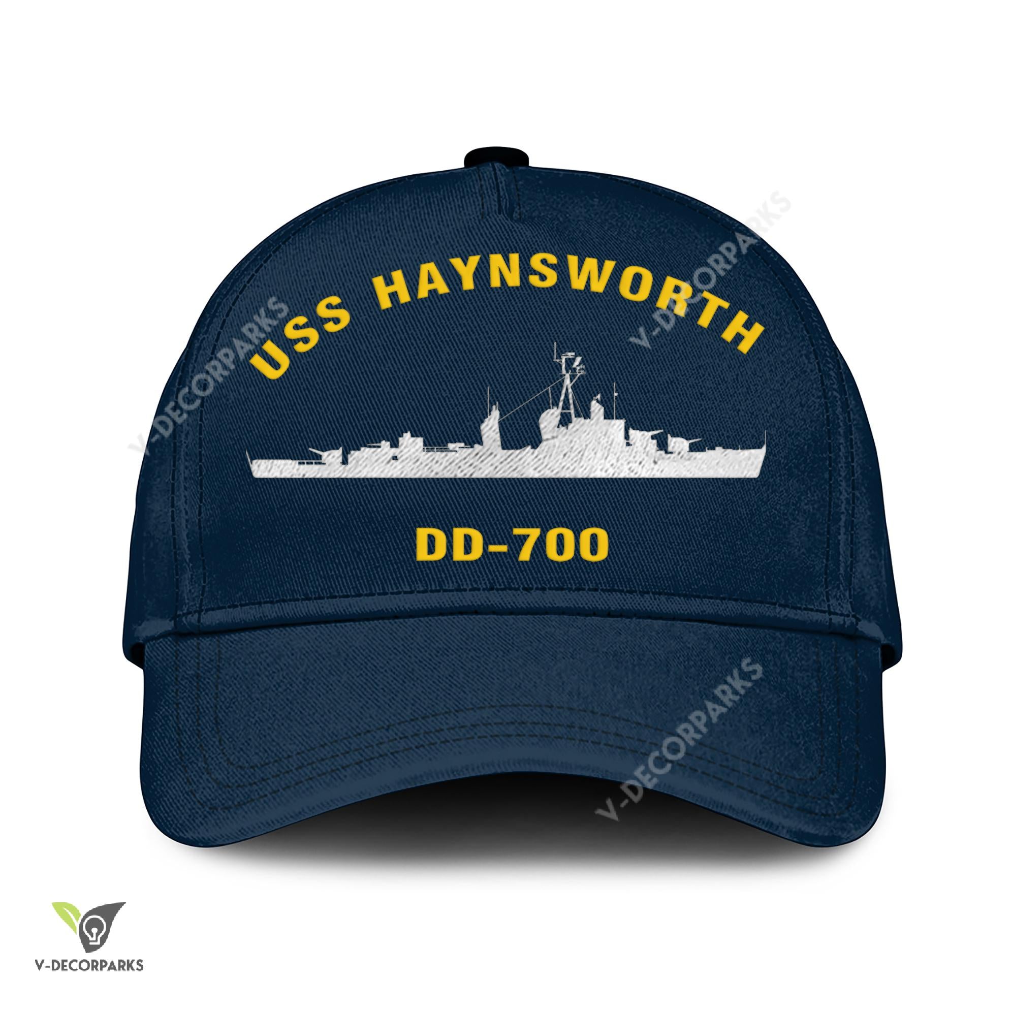Uss Haynsworth Dd-700 Classic Baseball Cap Gift For Navy Veteran ...