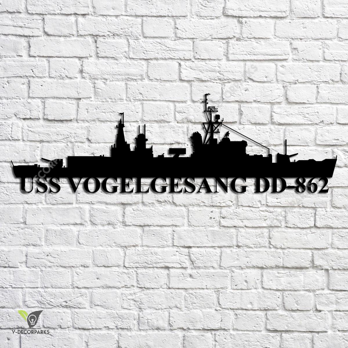 Uss Sullivans Dd-537 Metal Wall Art, Custom Us Navy Ships Metal Sign ...