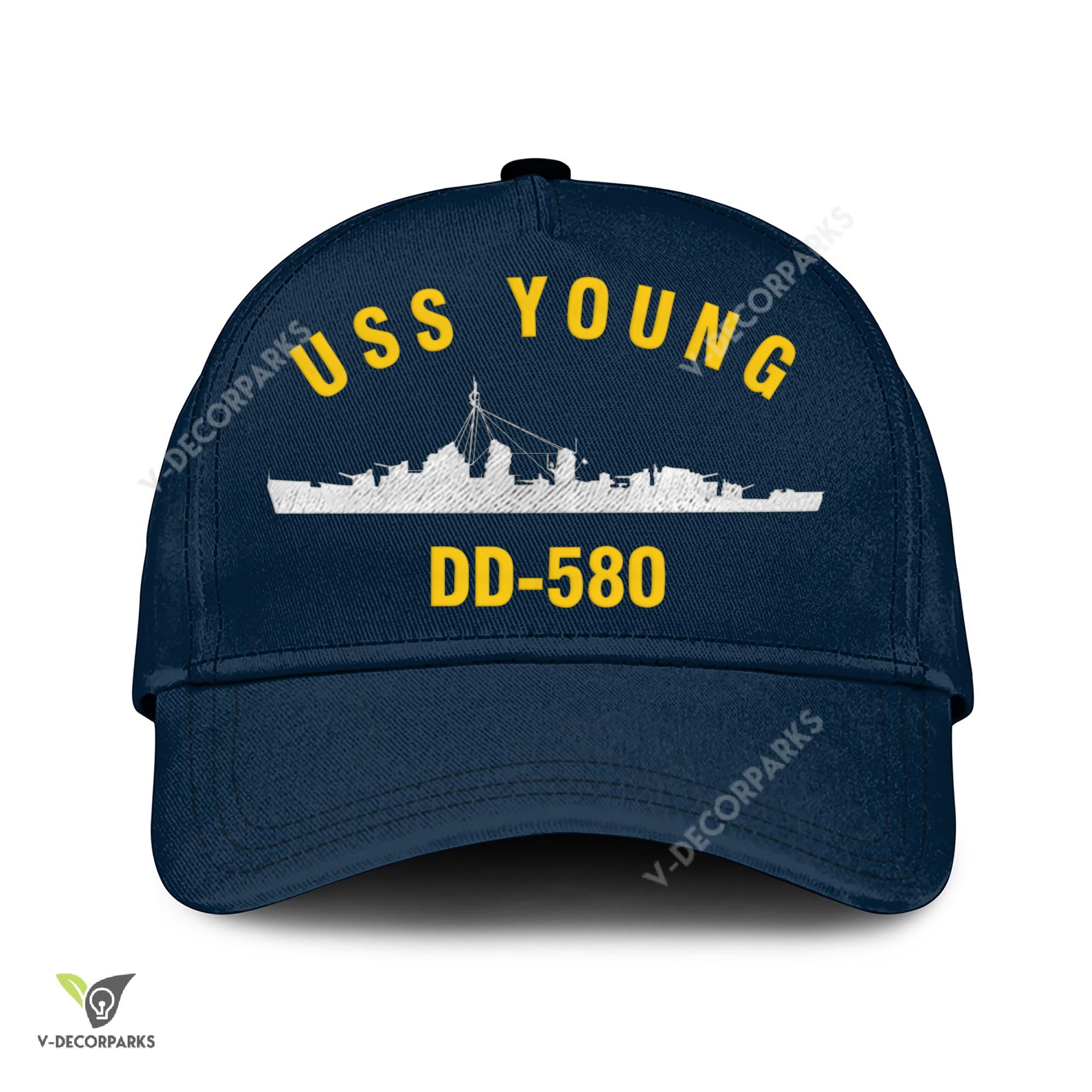 Uss Goldsborough Ddg 20 Classic Baseball Cap Gift For Navy Veteran