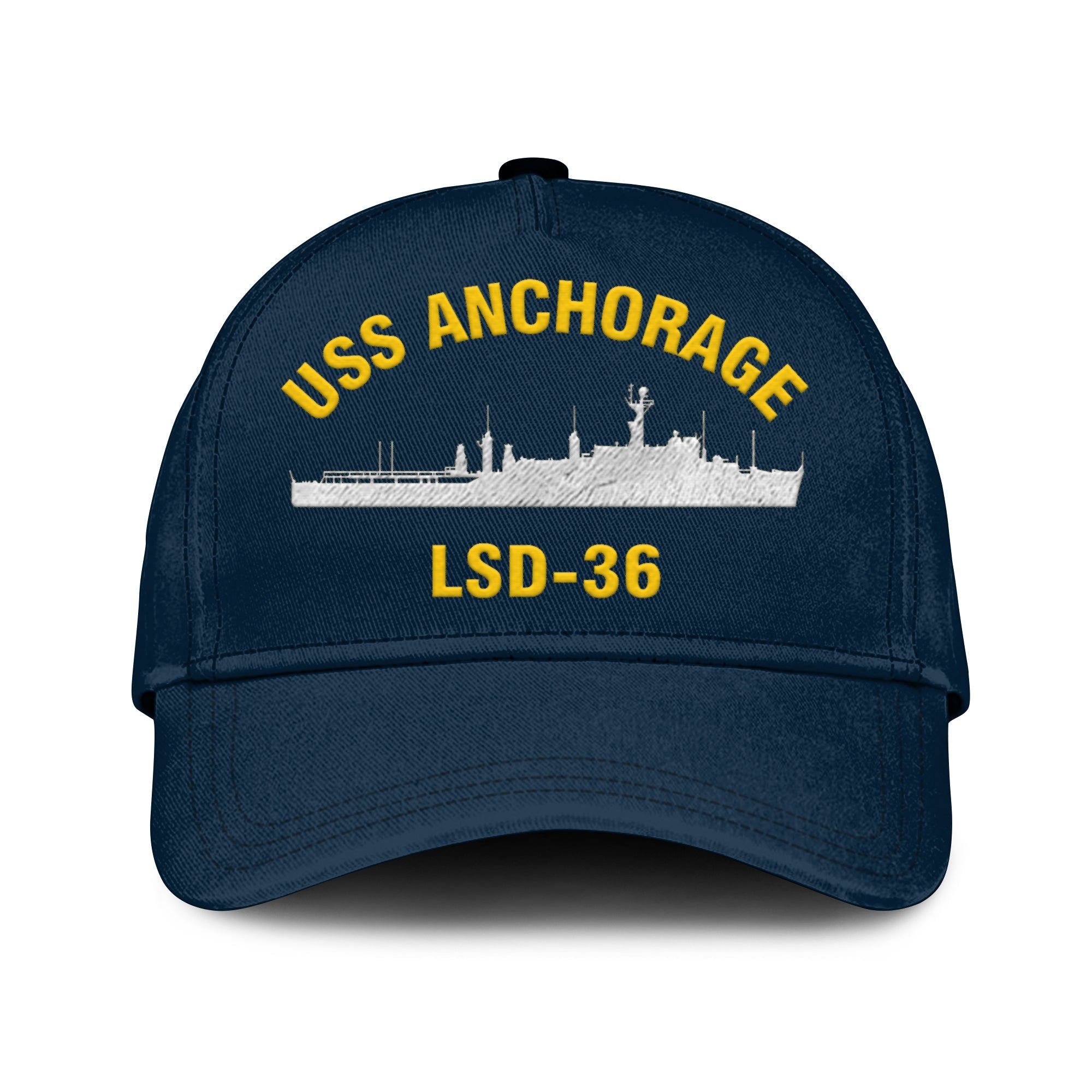 Uss Anchorage Lsd-36 Classic Cap, Custom Print/embroidered Us Navy ...