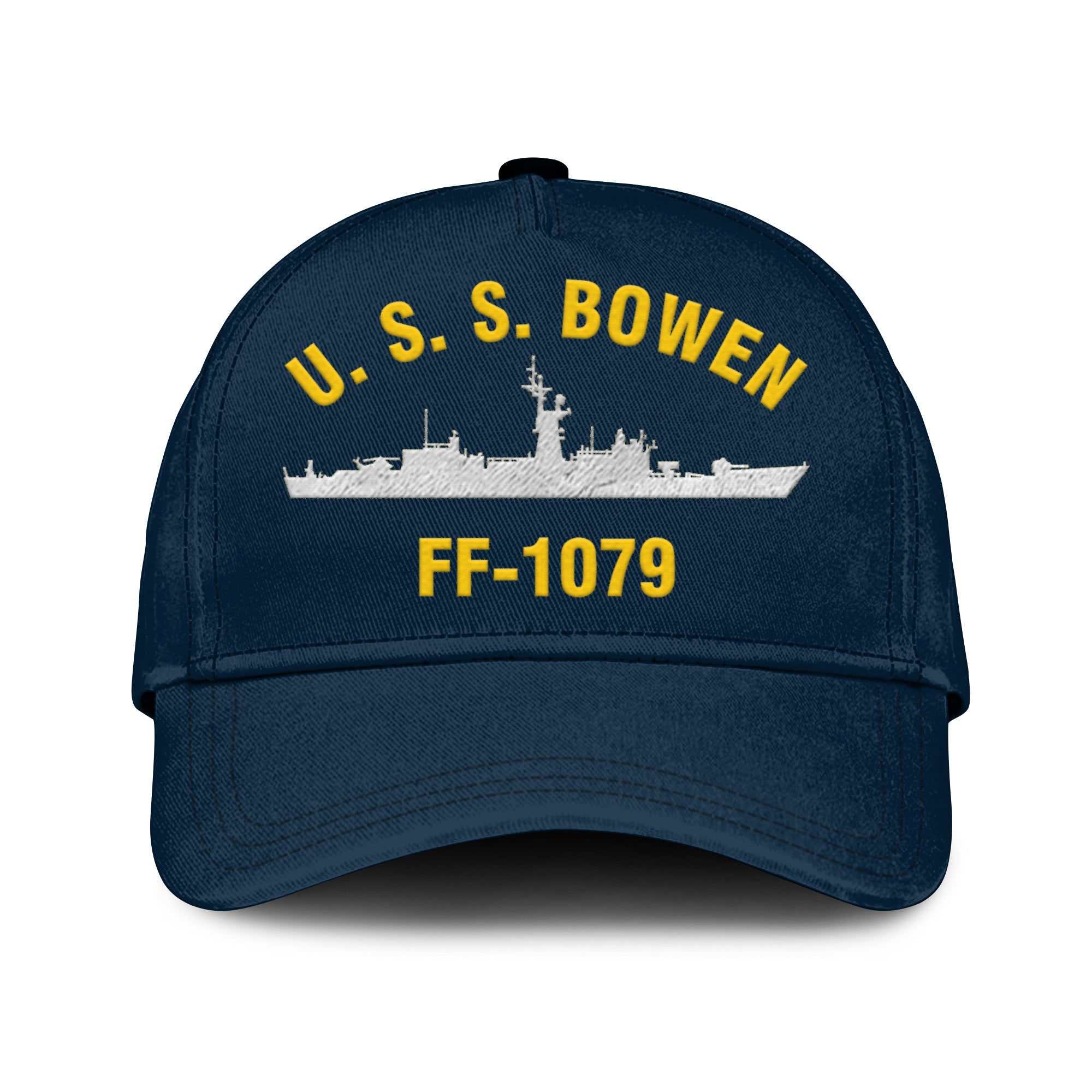Uss Bowen Ff-1079 Classic Cap, Custom Print/embroidered Us Navy Ships ...