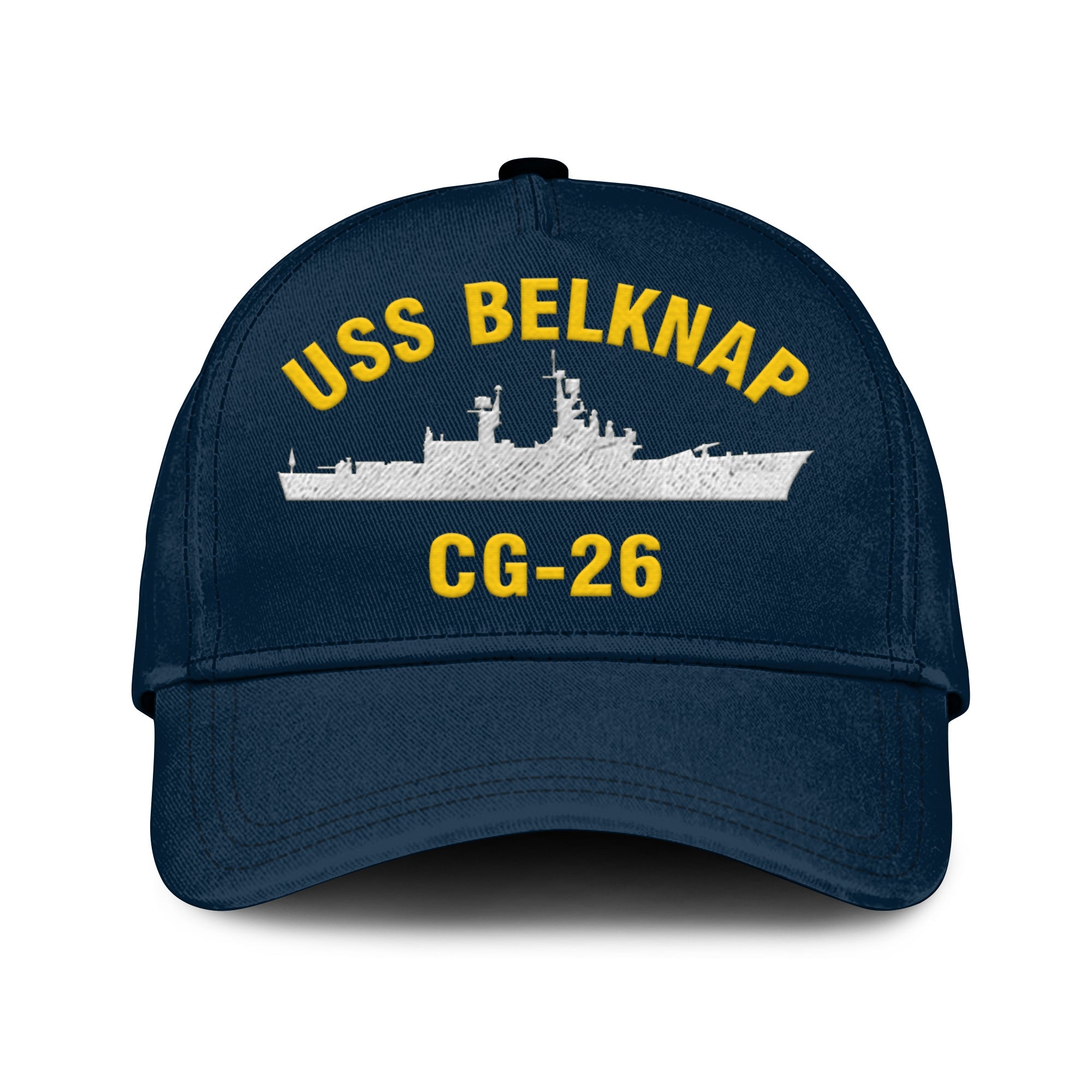 Uss Belknap Cg-26 Classic Cap, Custom Print/embroidered Us Navy Ships ...