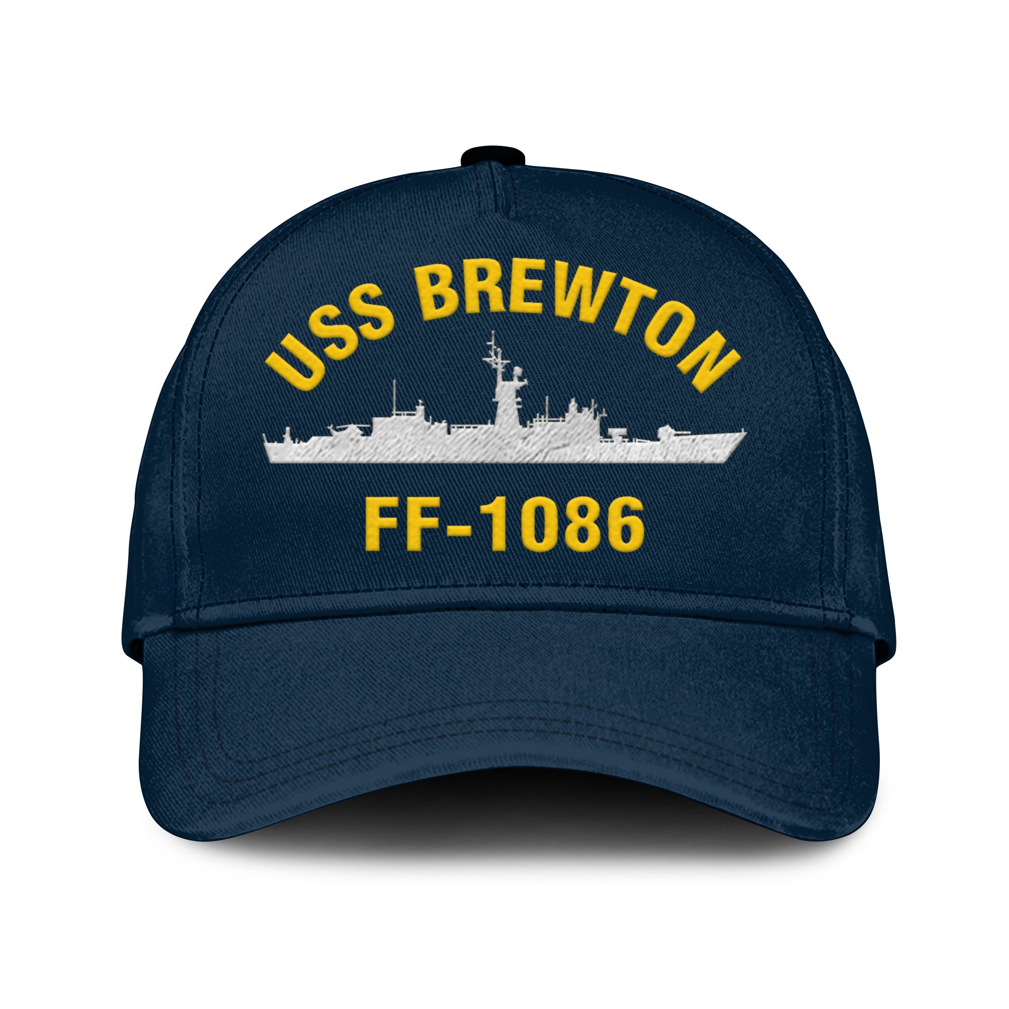 Uss Brewton Ff-1086 Classic Cap, Custom Print/embroidered Us Navy Ships ...
