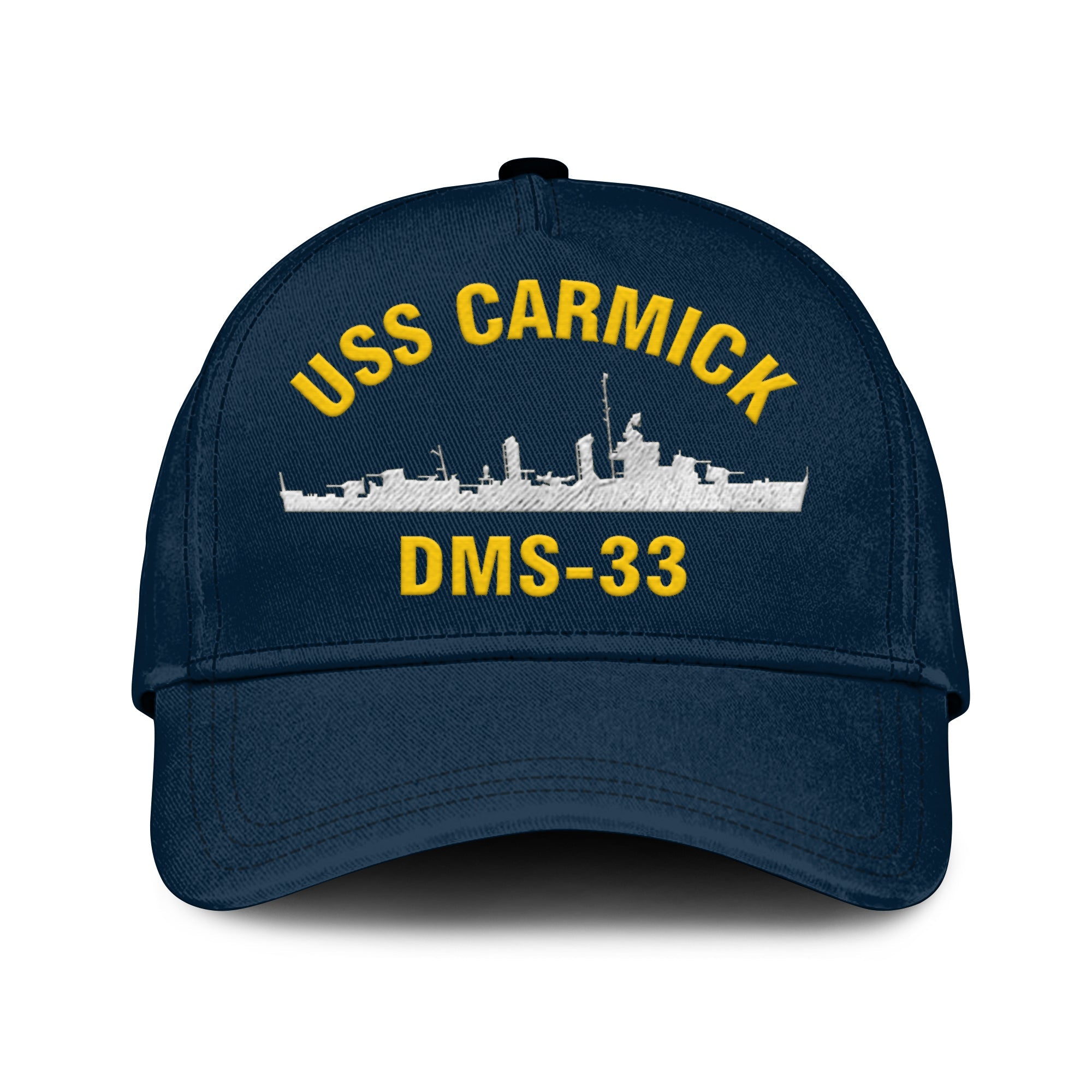 Uss Carmick Dms 33 Classic Cap, Custom Print/embroidered Us Navy Ships ...