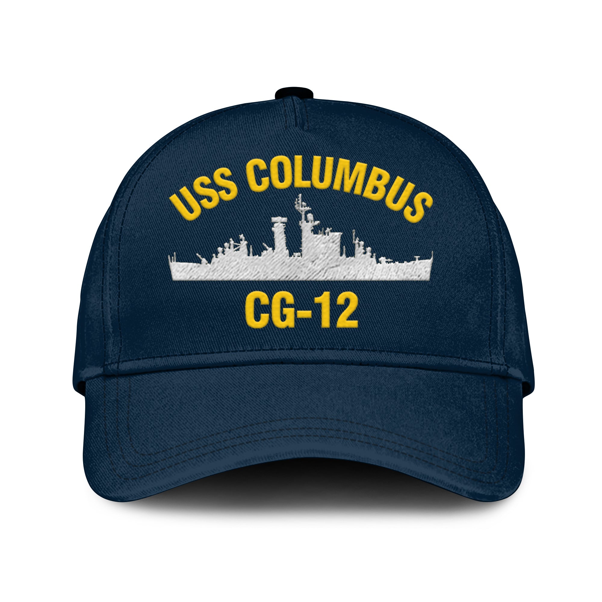 Uss Columbus Cg-12 Classic Cap, Custom Print/embroidered Us Navy Ships ...