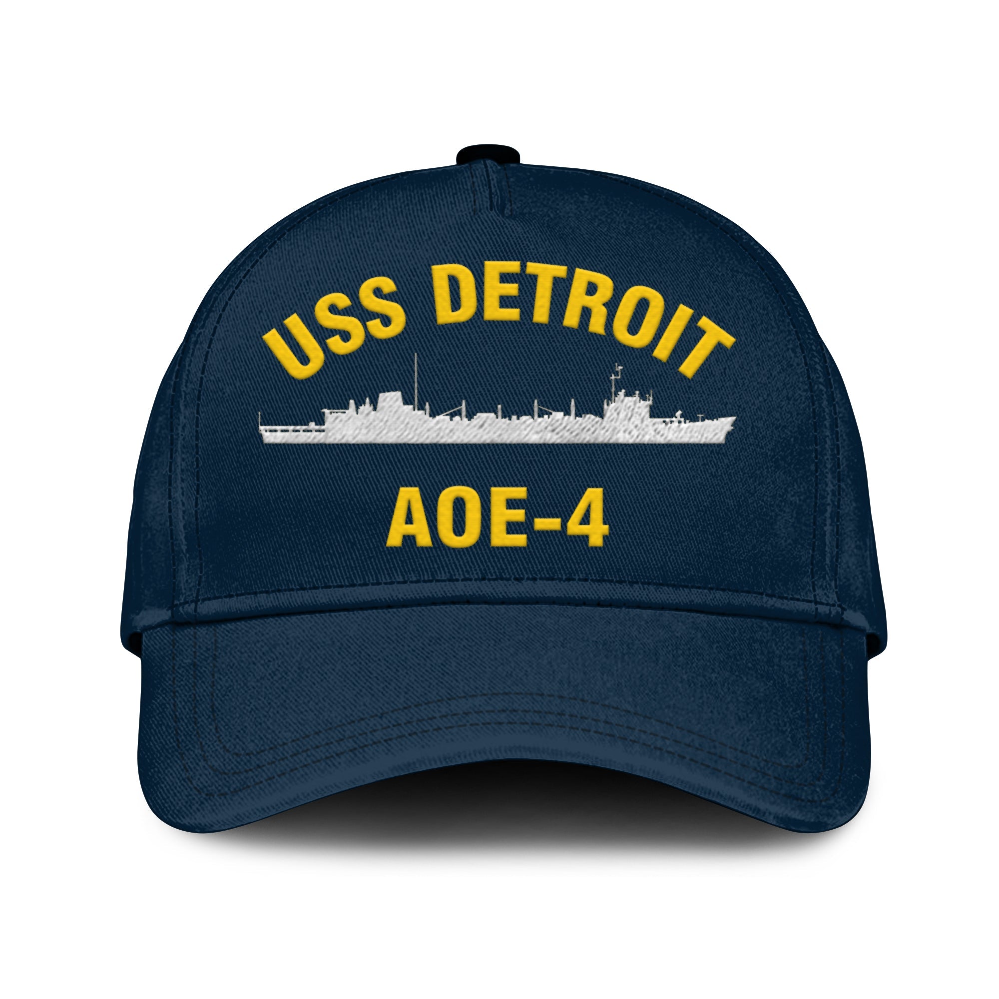 Uss Detroit Aoe-4 Classic Cap, Custom Print/embroidered Us Navy Ships ...