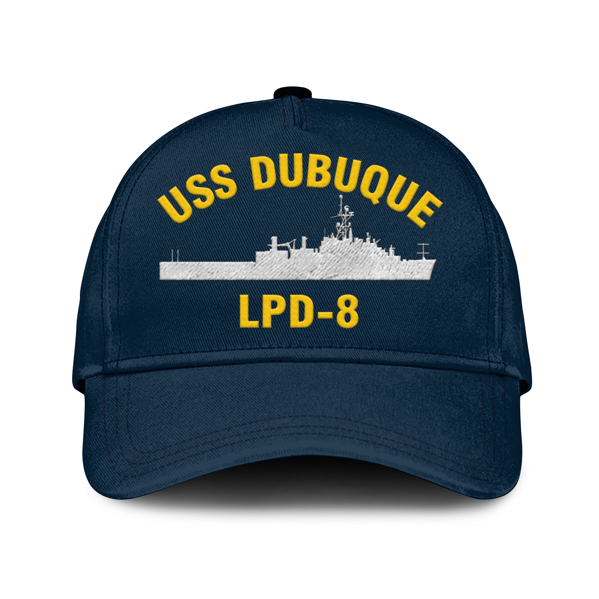 Uss Dubuque Lpd-8 Classic Cap, Custom Print/embroidered Us Navy Ships ...