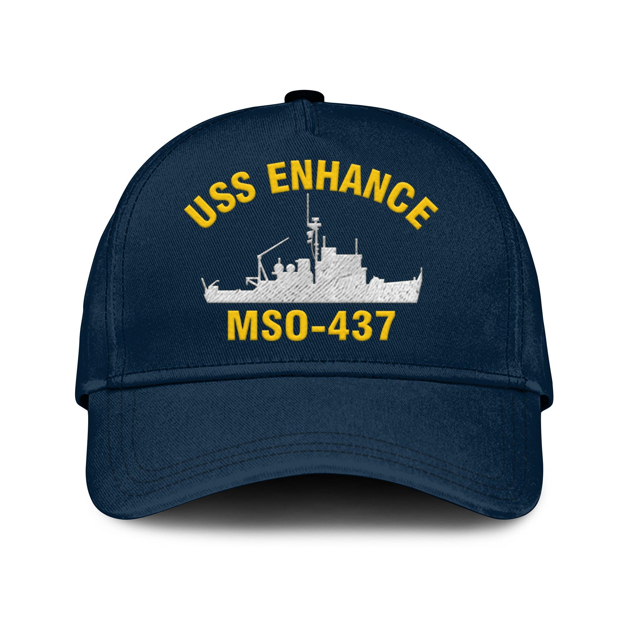 Uss Enhance Mso-437 Classic Cap, Custom Print/embroidered Us Navy Ships ...