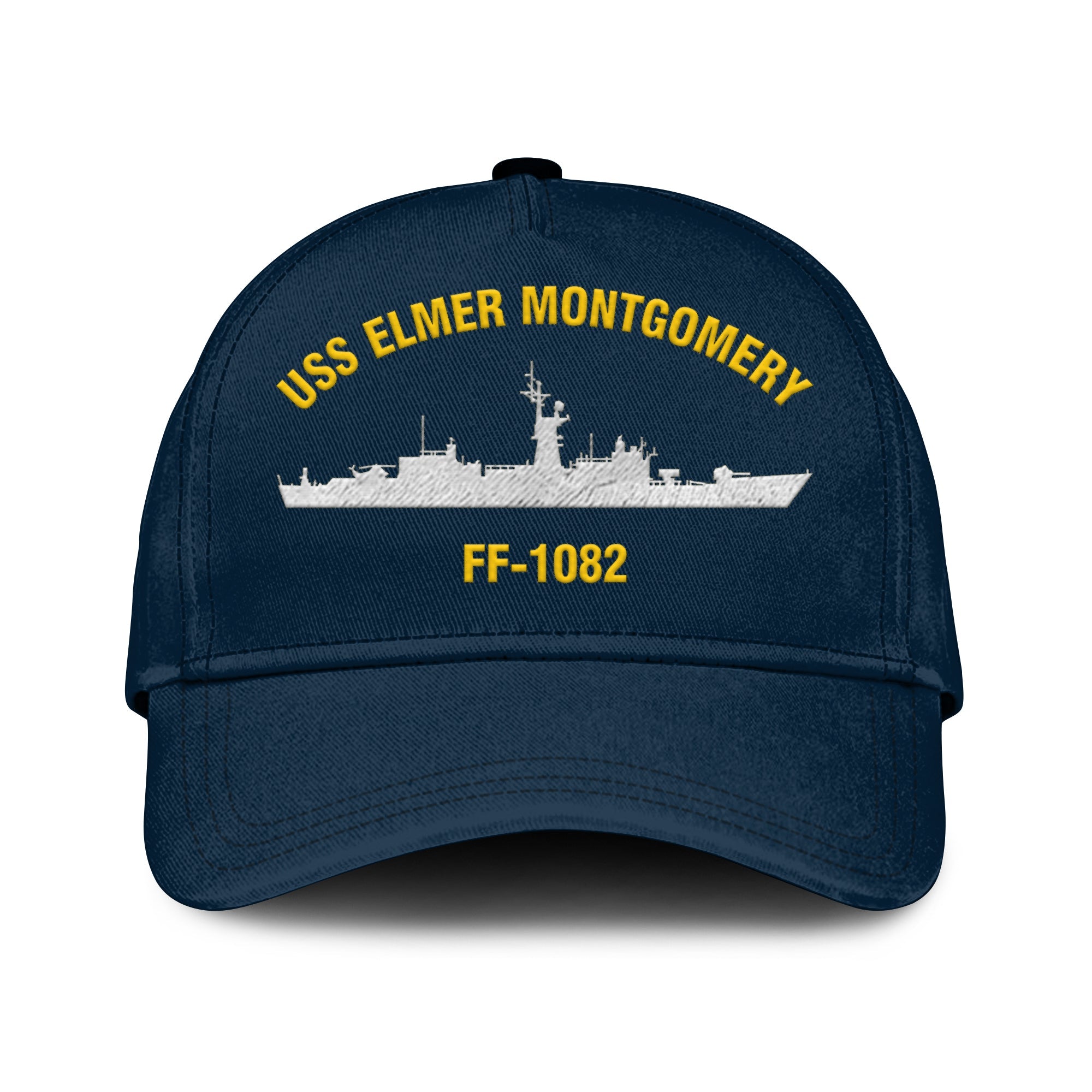 Uss Elmer Montgomery Ff-1082 Classic Cap, Custom Print/embroidered Us ...