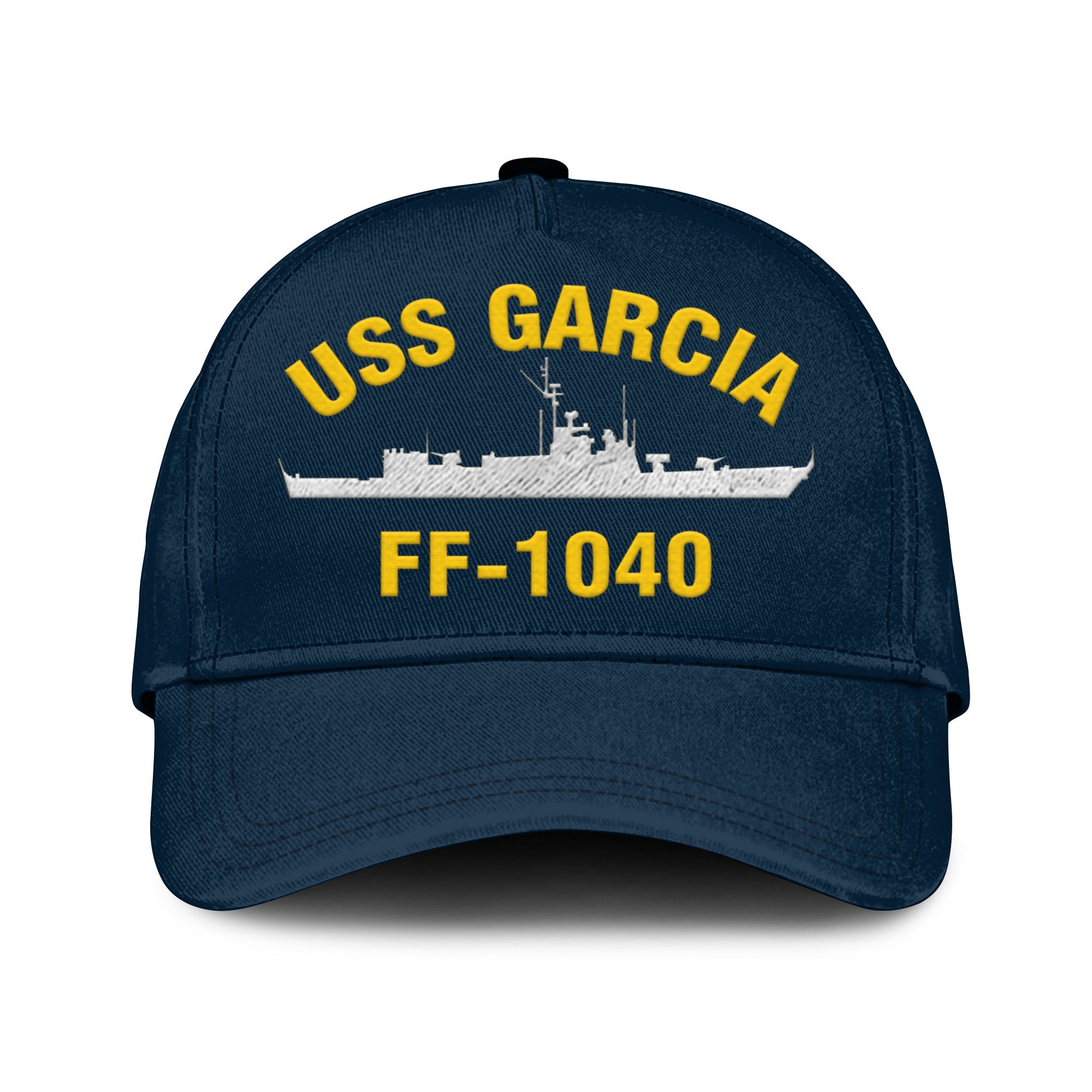 Uss Garcia Ff-1040 Classic Cap, Custom Print/embroidered Us Navy Ships ...
