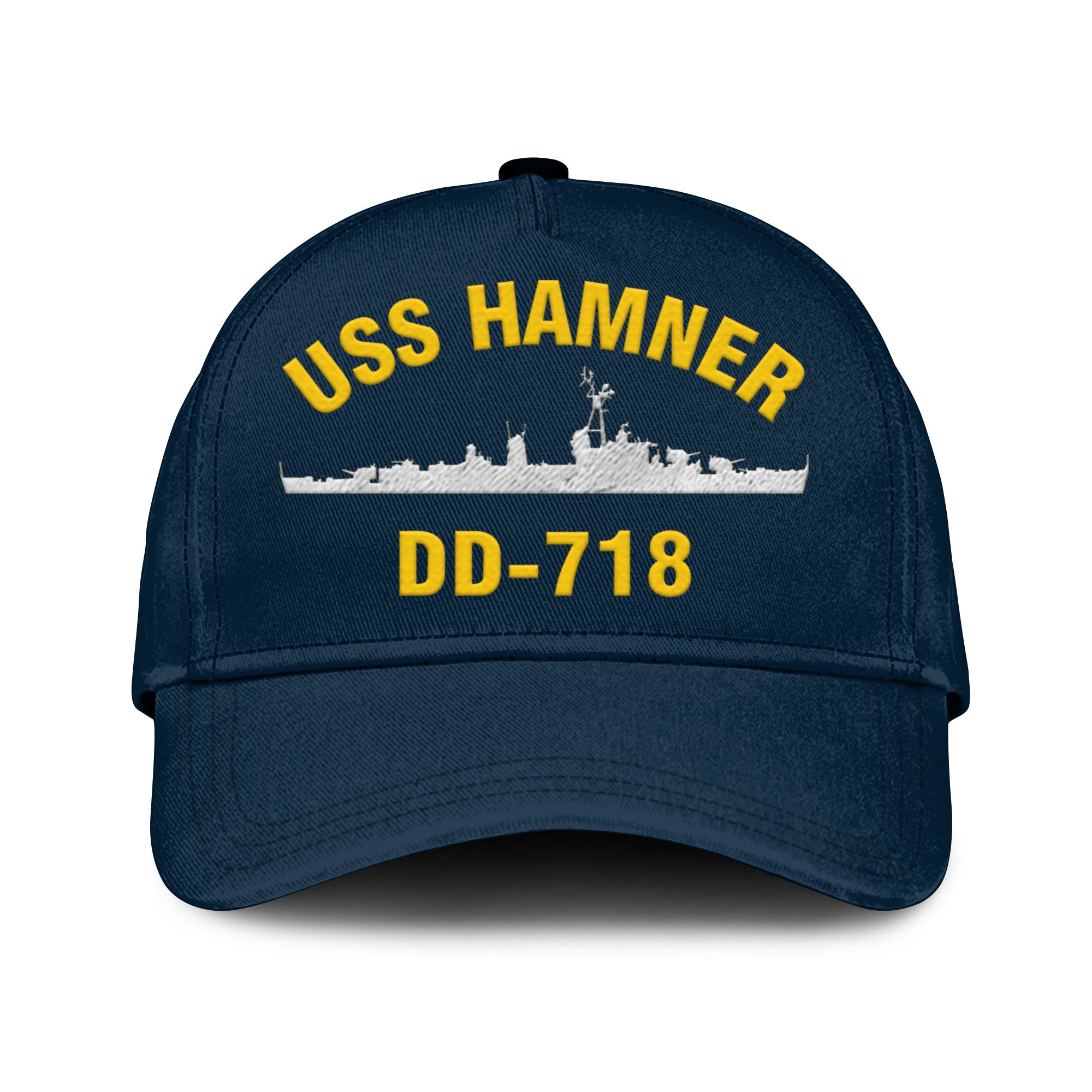 Uss Hamner Dd-718 Classic Cap, Custom Print/embroidered Us Navy Ships ...