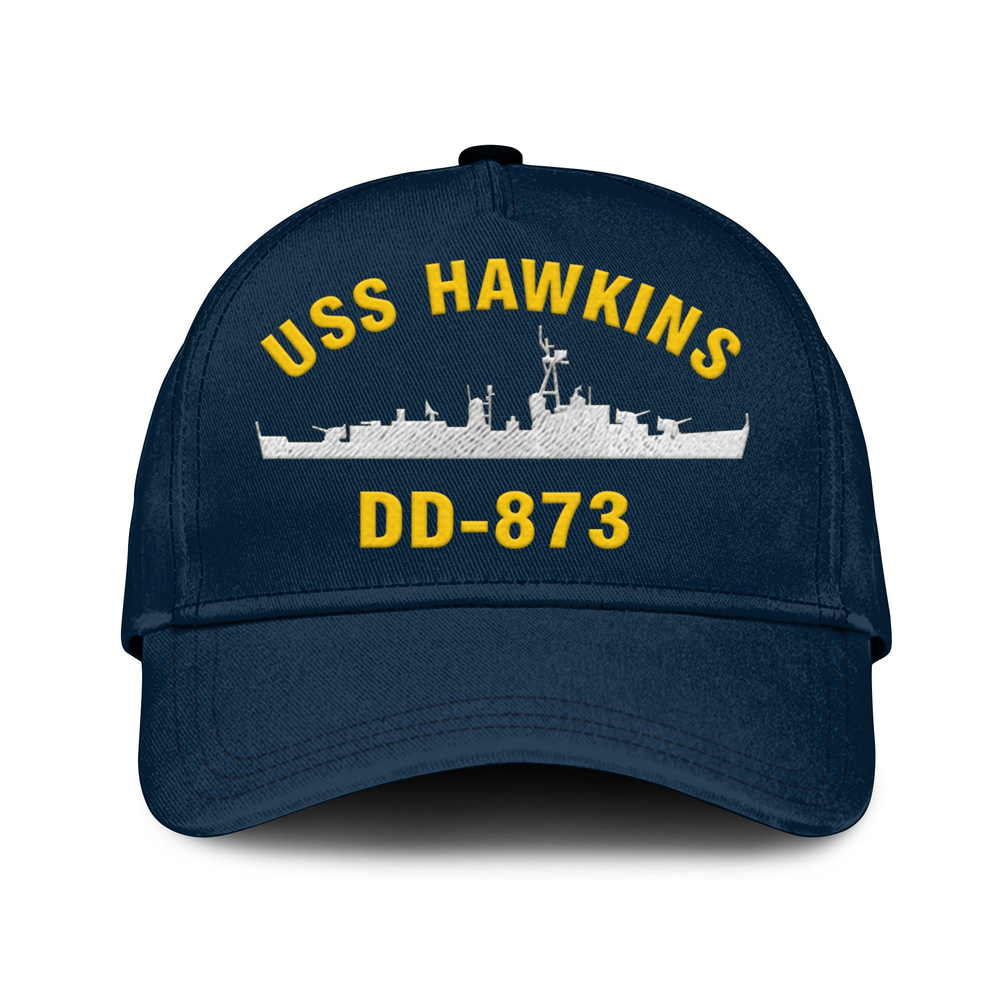 Uss Hawkins Dd-873 Classic Cap, Custom Print/embroidered Us Navy Ships ...