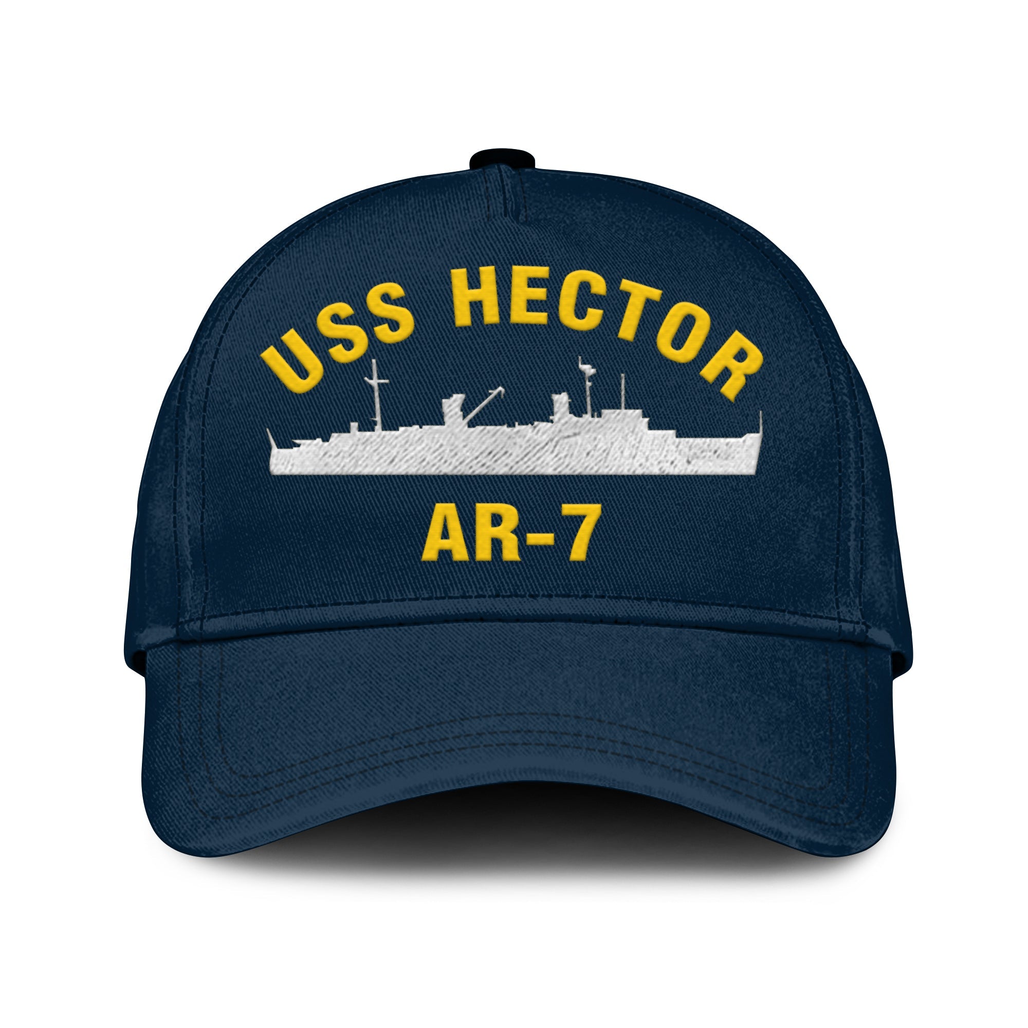 Uss Hector Ar-7 Classic Cap, Custom Print/embroidered Us Navy Ships ...