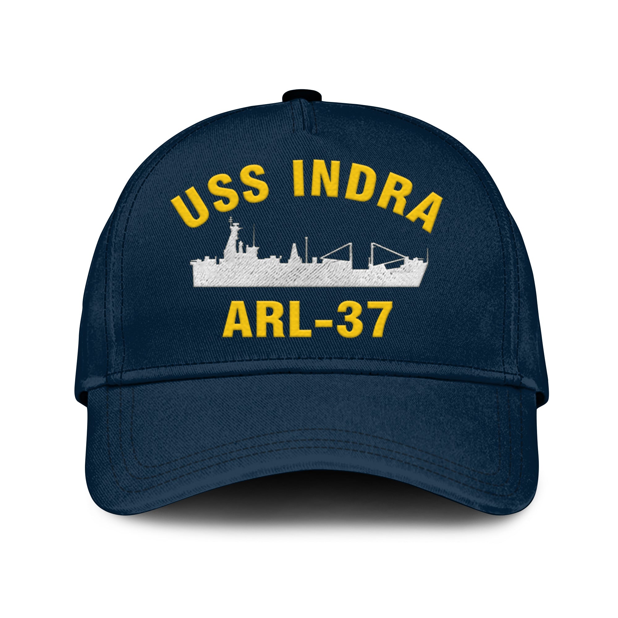Uss Indra Arl-37 Classic Cap, Custom Print/embroidered Us Navy Ships ...
