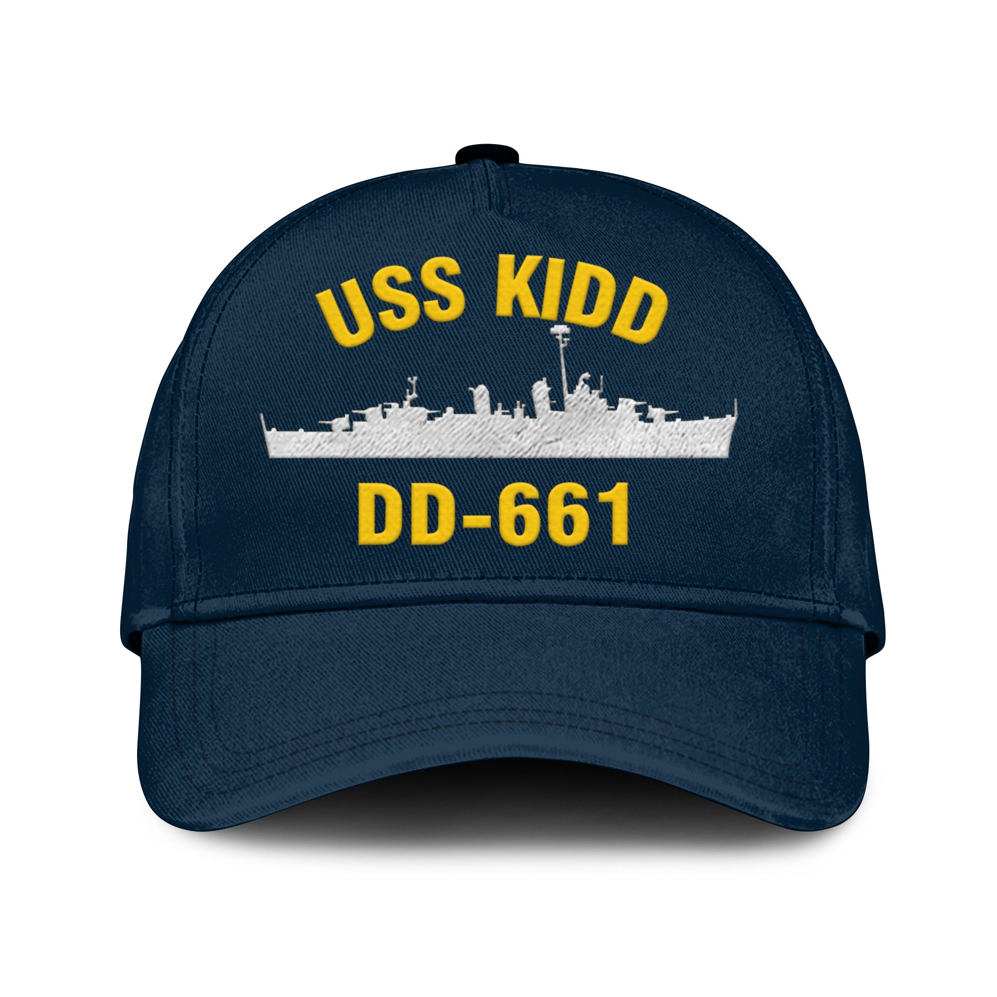 Uss Kidd Dd-661 Classic Cap, Custom Print/embroidered Us Navy Ships ...