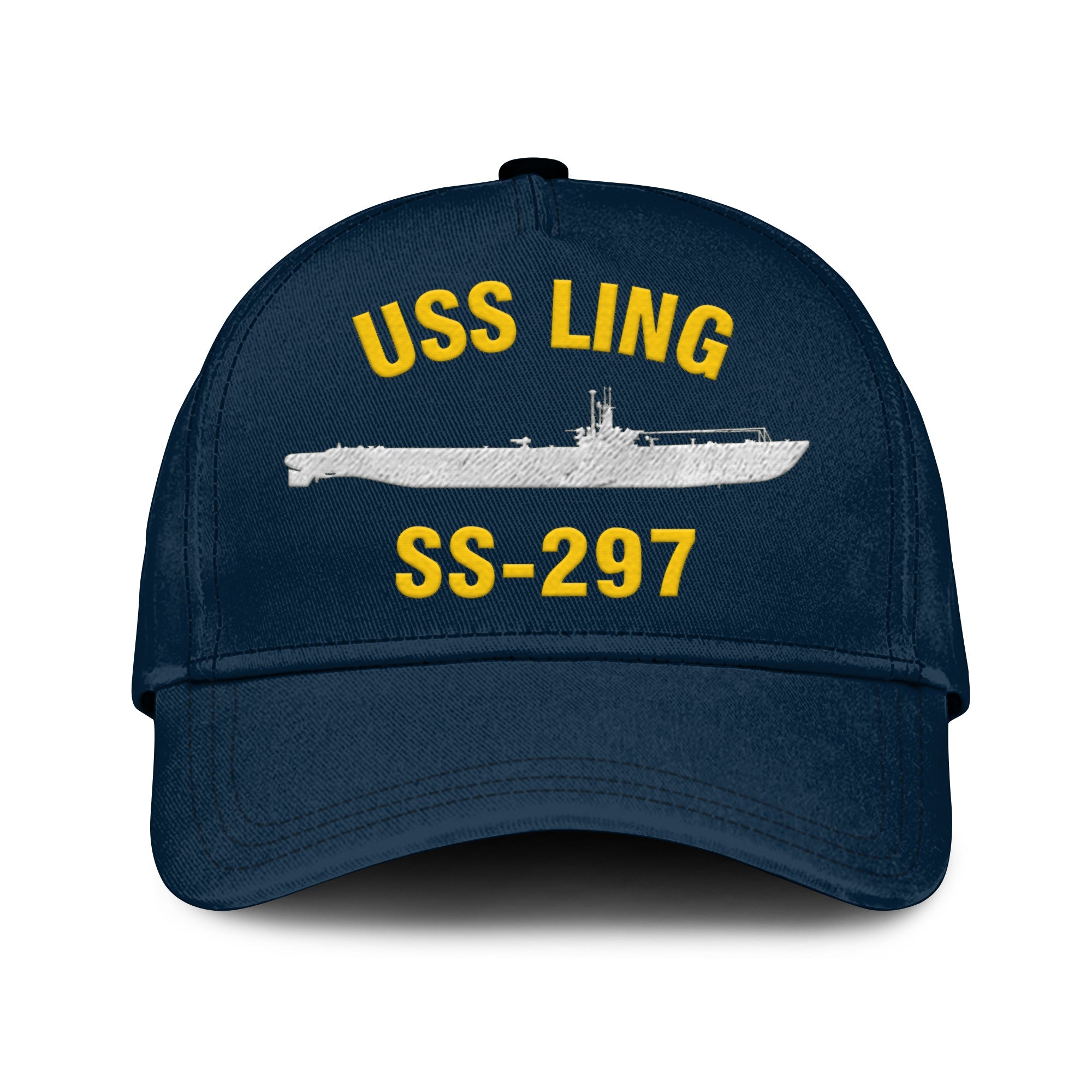 Uss Ling Ss-297 Classic Cap, Custom Print/embroidered Us Navy Ships ...