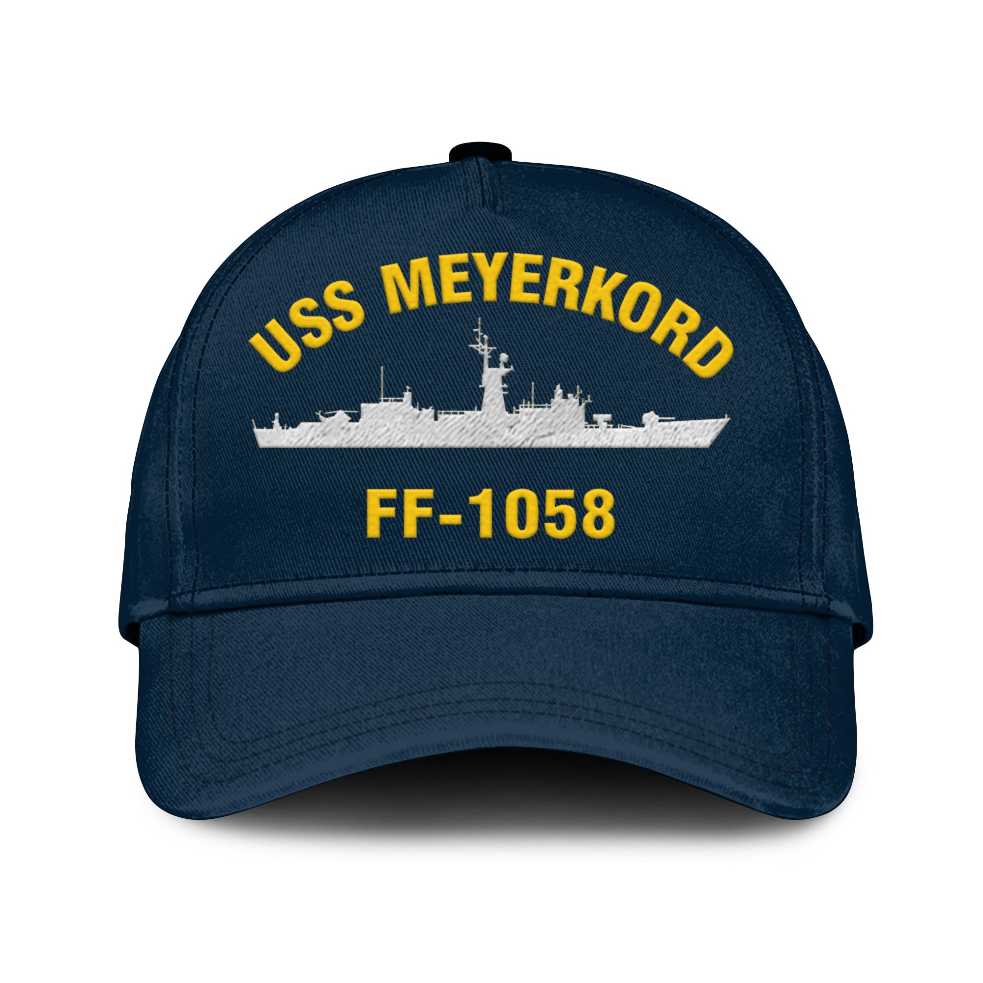 Uss Meyerkord Ff-1058 Classic Cap, Custom Print/embroidered Us Navy ...