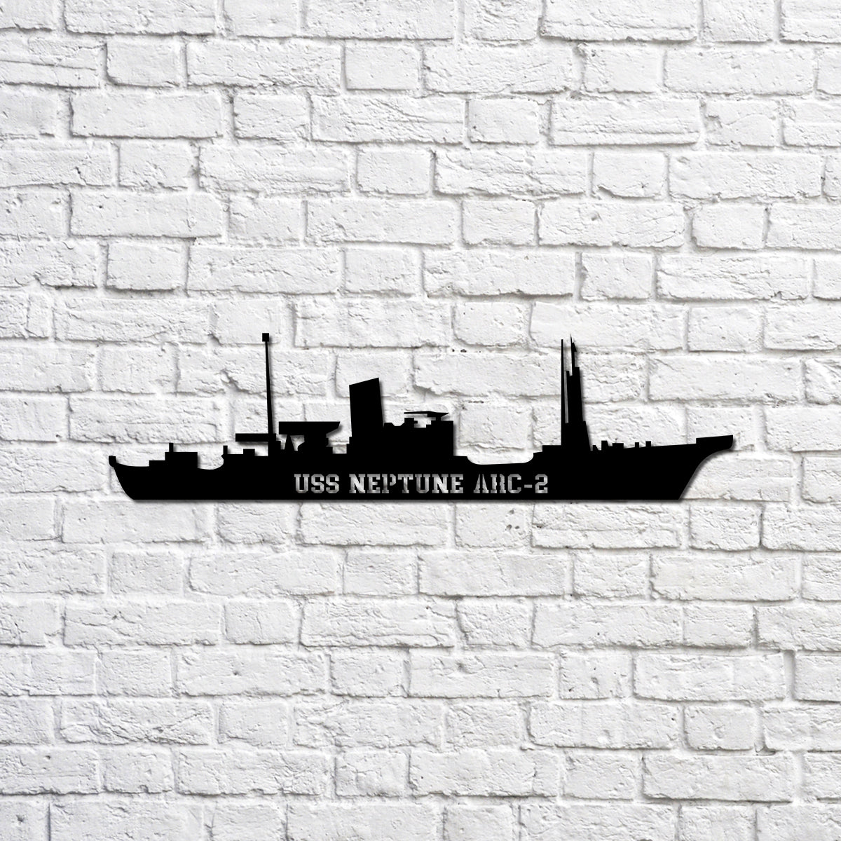 Uss Neptune Arc-2 Navy Ship Metal Sign, Memory Wall Metal Sign Gift For ...