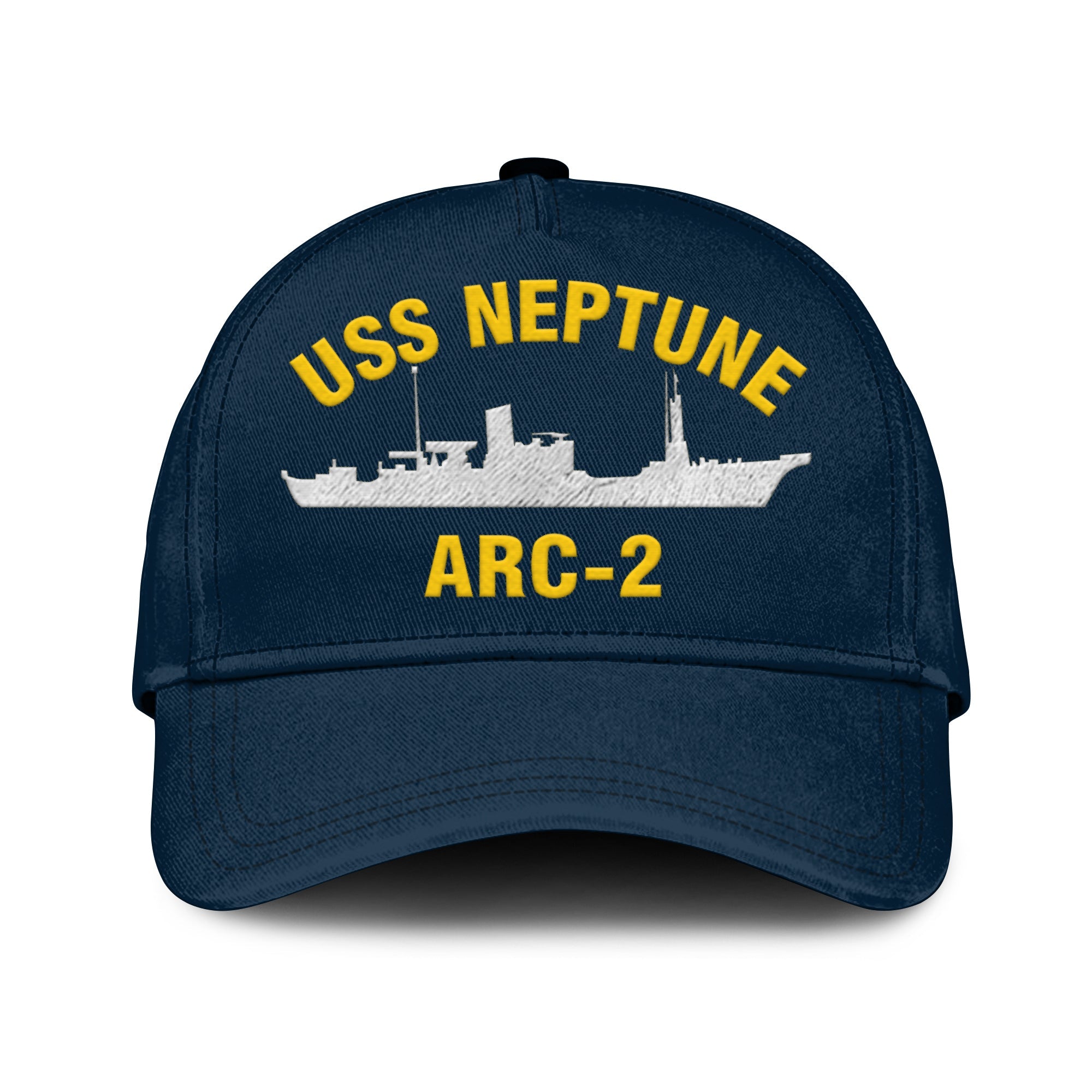 Uss Neptune Arc-2 Classic Cap, Custom Print/embroidered Us Navy Ships ...